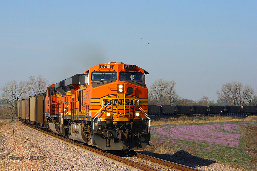 Eastbound BNSF Loaded Coal Train